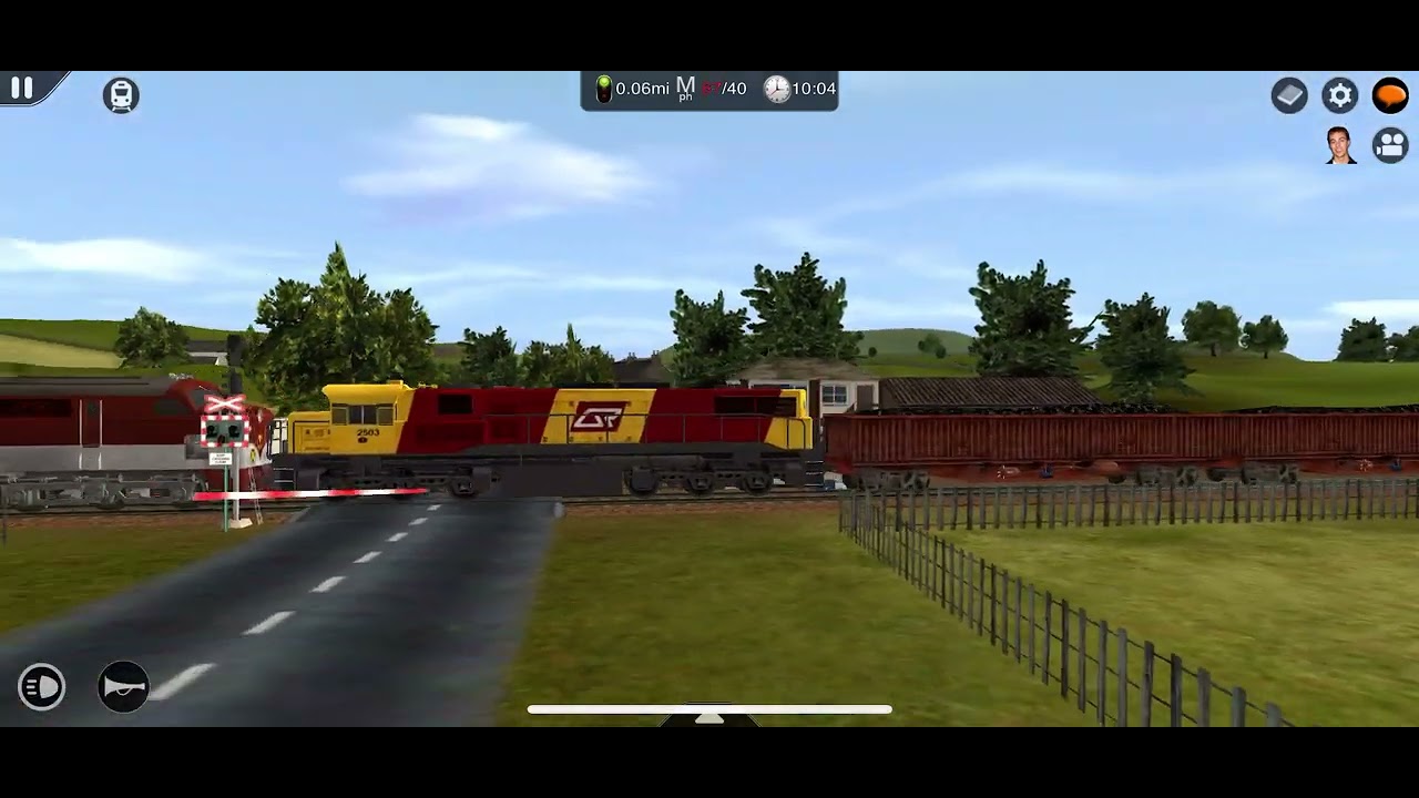 Trainz Simulator 2 first catch of the CN coal train at millton. - YouTube