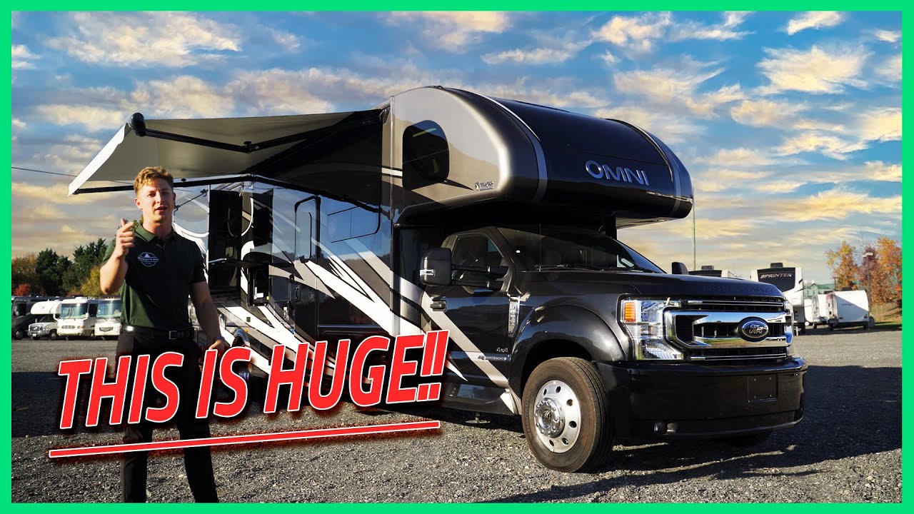 This is HUGE!!! 2022 Thor Motor Coach Omni BT36 Class C Motorhome Tour ...