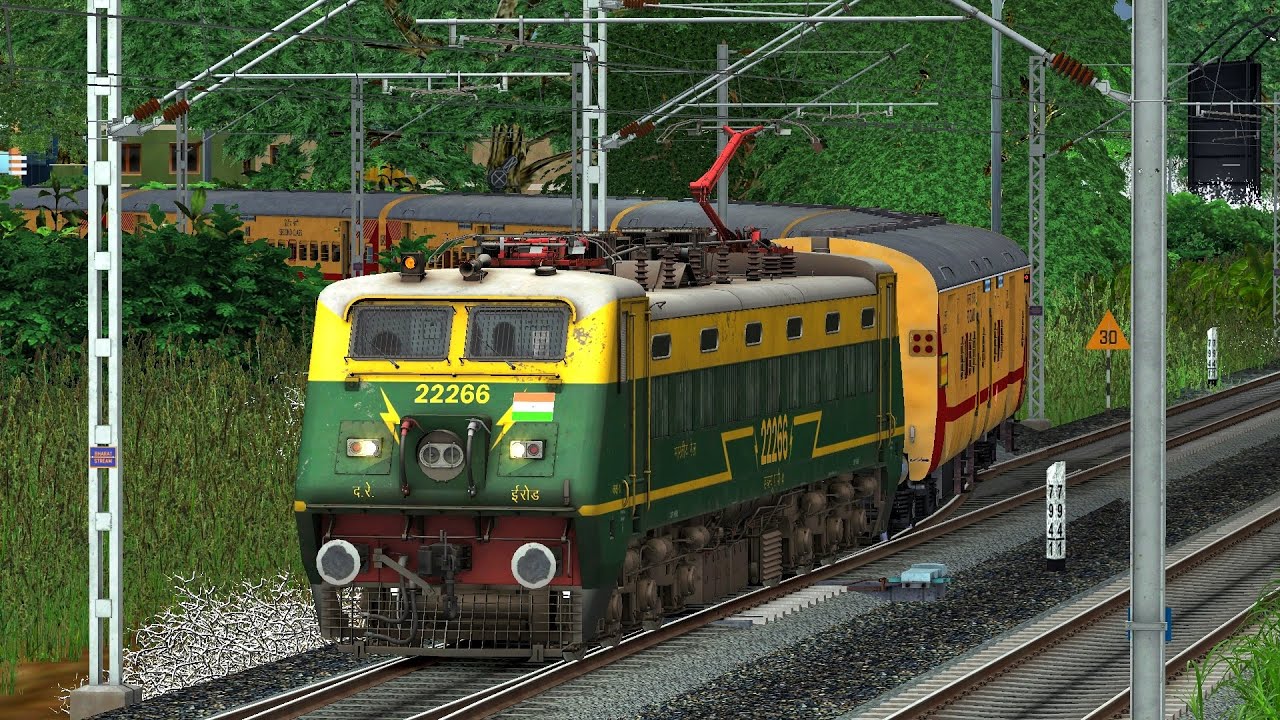 16650\Parasuram Express | Leads Wap 4 Erode Shed | Indian Railways | TS ...