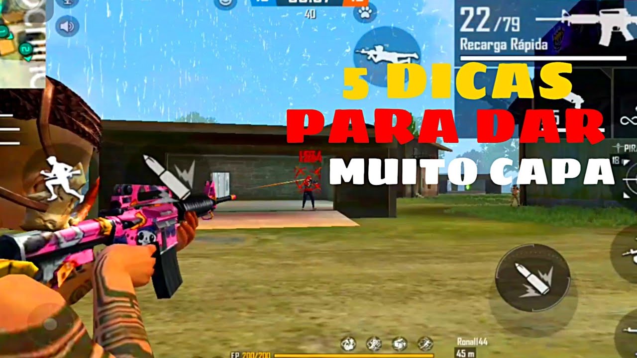 5 DICAS PARA DAR MUITO CAPA NO FREE FIRE #ULTRON012 - YouTube