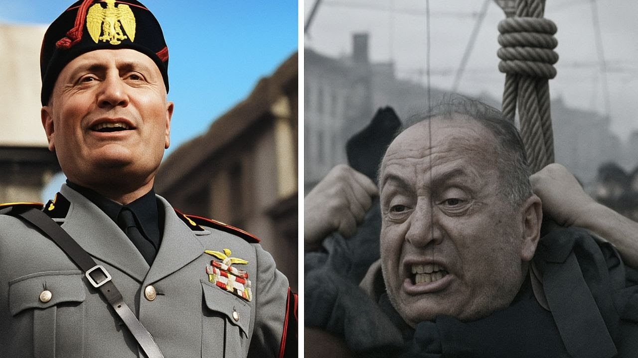 As últimas 24 horas de Benito Mussolini: Caçado Como um Animal em um ...