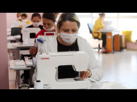 Günde 5 bin maske üretiyorlar