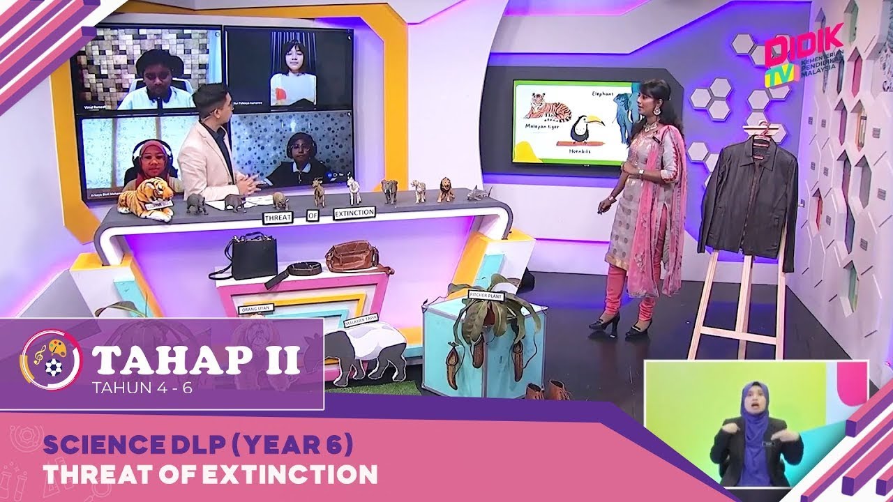 Tahap II (2022) | Science DLP (Year 6): Threat Of Extinction [R] - YouTube