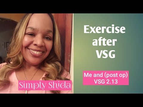 Exercise after VSG | Me and (post op) VSG 2.13 - YouTube