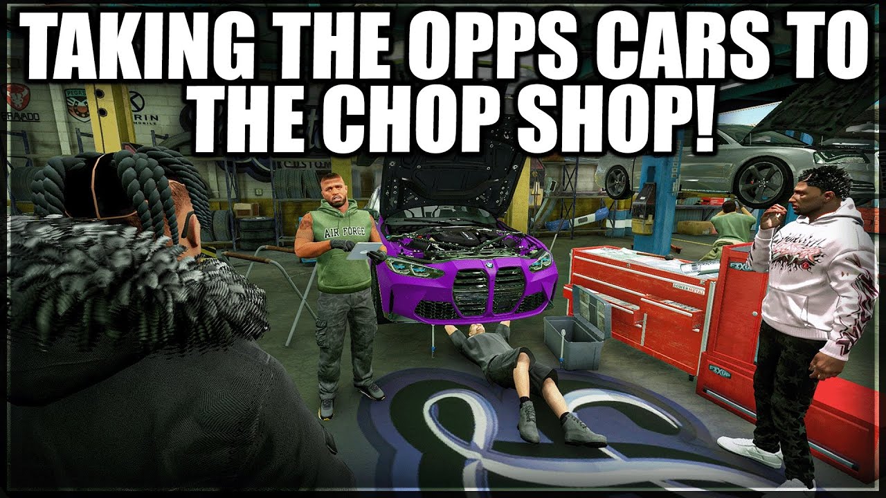 Taking The Opps Cars To The Chop Shop! | GTA RP | Grizzley World RP V1 ...