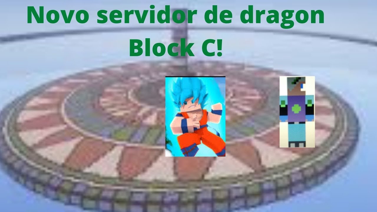 Mostrei o novo server de Dragon Block C.Parte 3 Dragon Block ! - YouTube