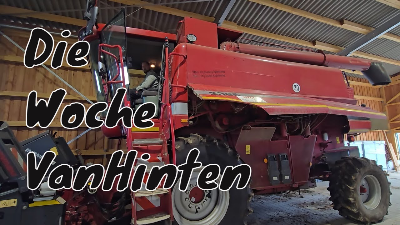 Die Woche VanHinten | Scheiben Rührwerk Drescher - YouTube