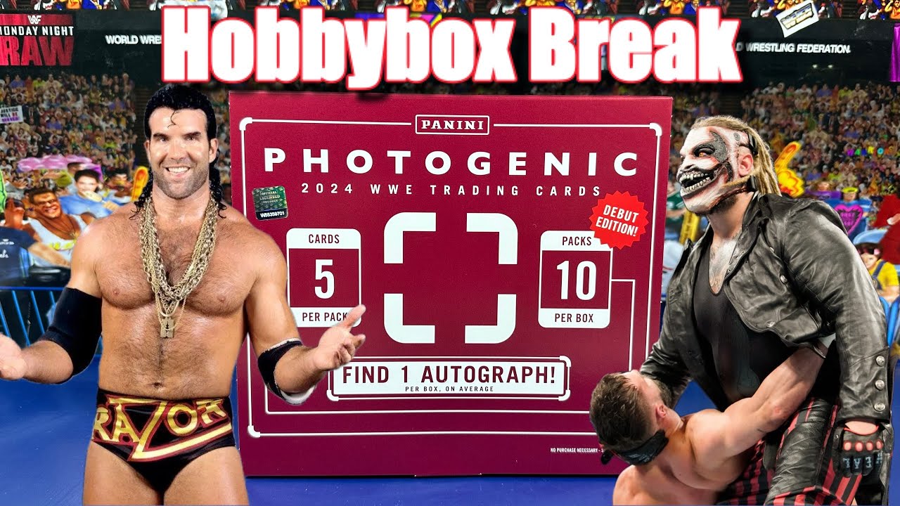 Von „hot shot“ bis „boring shit“ - WWE Panini Photogenic Wrestling Trading Cards Boxbreak! - YouTube