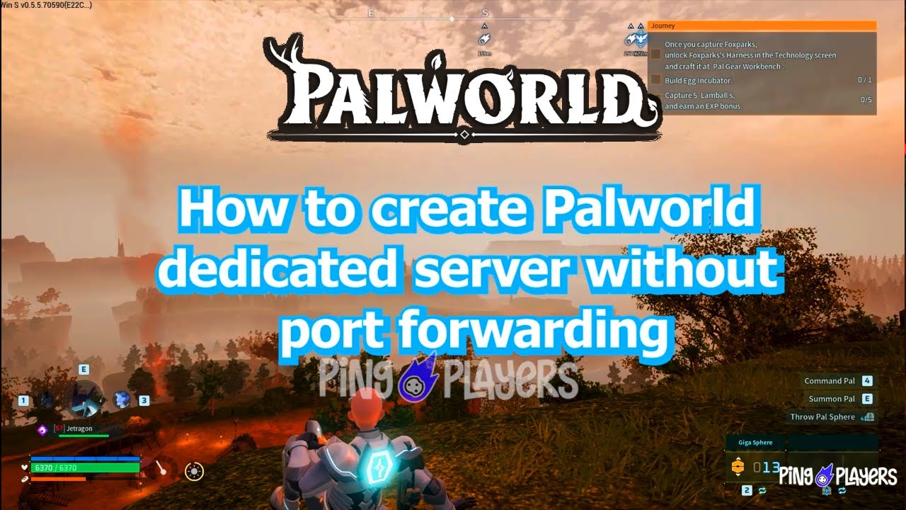 How to Create Palworld Dedicated Server Without Port Forwarding (No ...