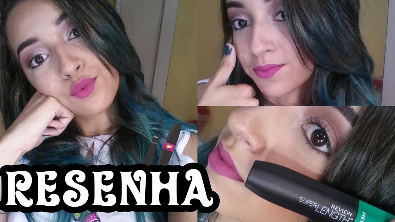 RESENHA: Máscara de Cílios da Revlon - YouTube