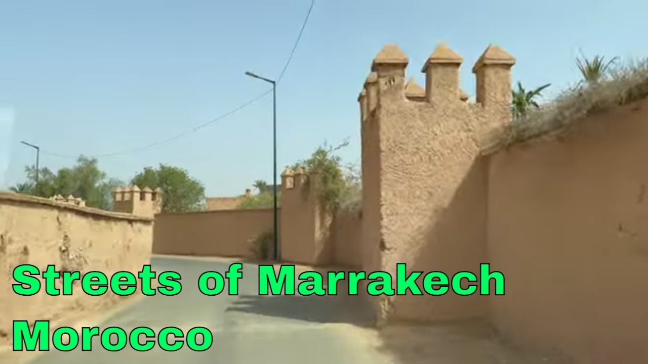 Marrakech Dash Cam Adventure - unveiling the streets of Morocco's ...