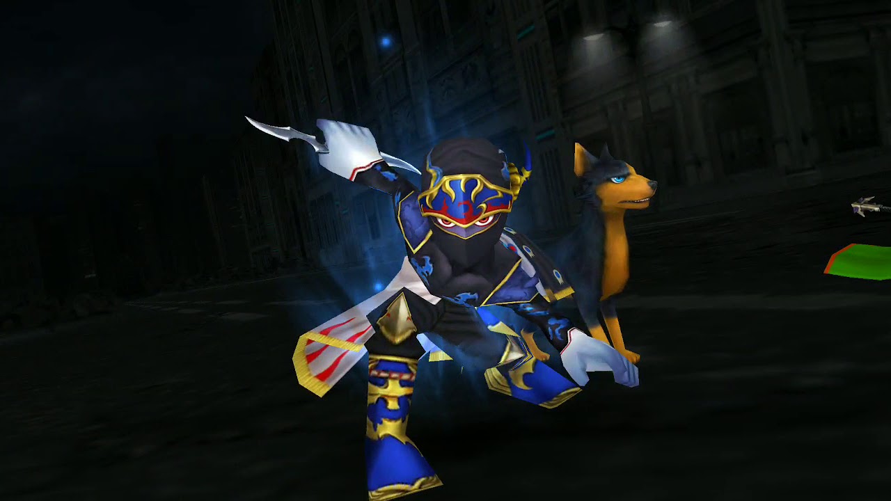 Dffoo [gl] prompto chaos Porom, Shadow, Dark Knight Cecil _ full ...