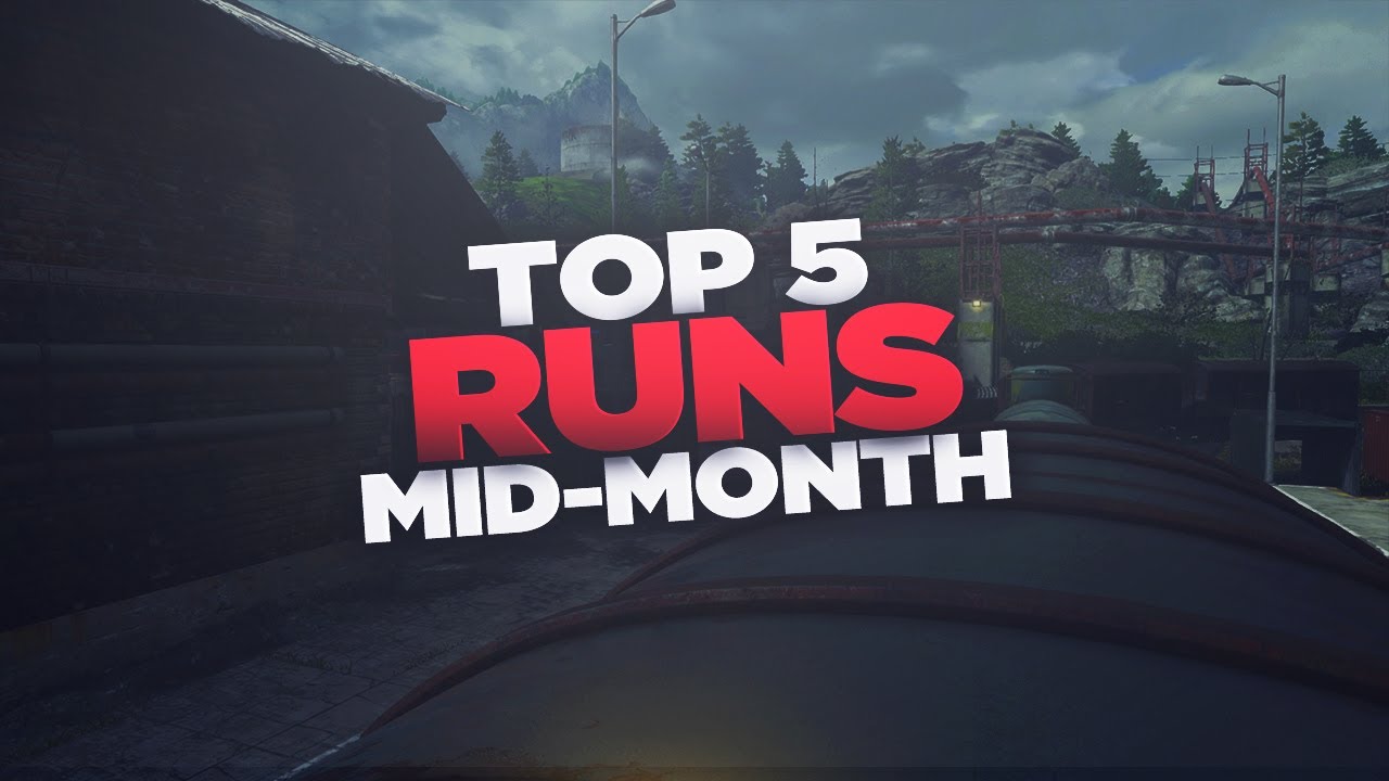 Top 5 Runs Mid-Month June - YouTube