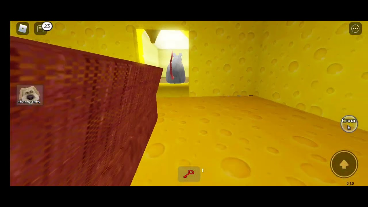 running away from the cheese - YouTube