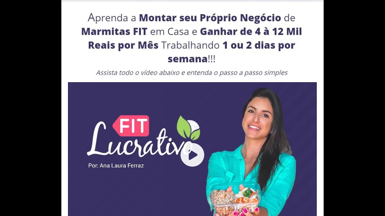 Transforme sua Paixão em Lucro com o Curso Fit Lucrativo! - YouTube