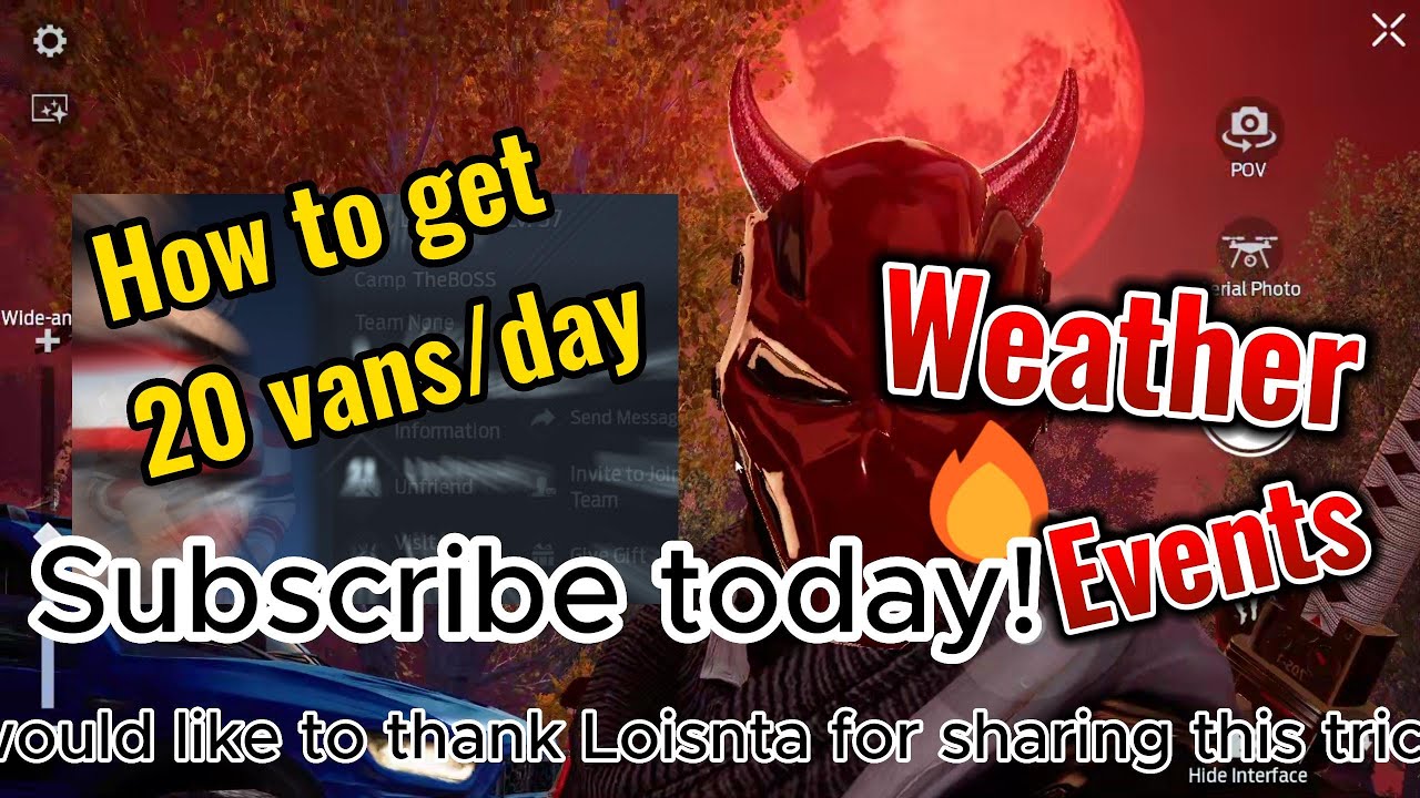 [undawn] Weather Event: 20 supplies van in 1 day?! - YouTube