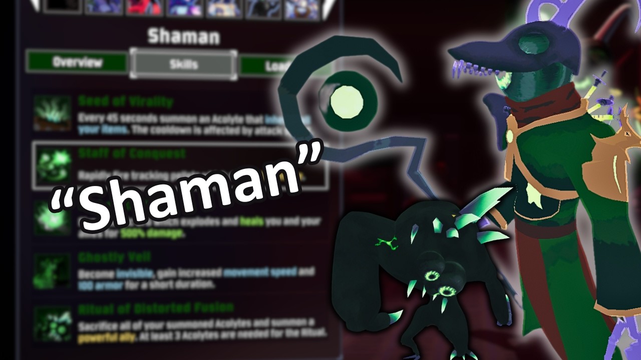 An ACTUAL Summoner Class - The Shaman - YouTube