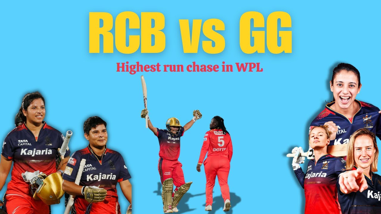 RCB start their campaign with record breaking CHASE! - YouTube