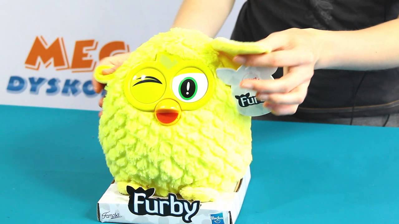 Sprite - Furby Hot - Furby Yellow Plush / Furby Pluszak Żólty - Hasbro ...