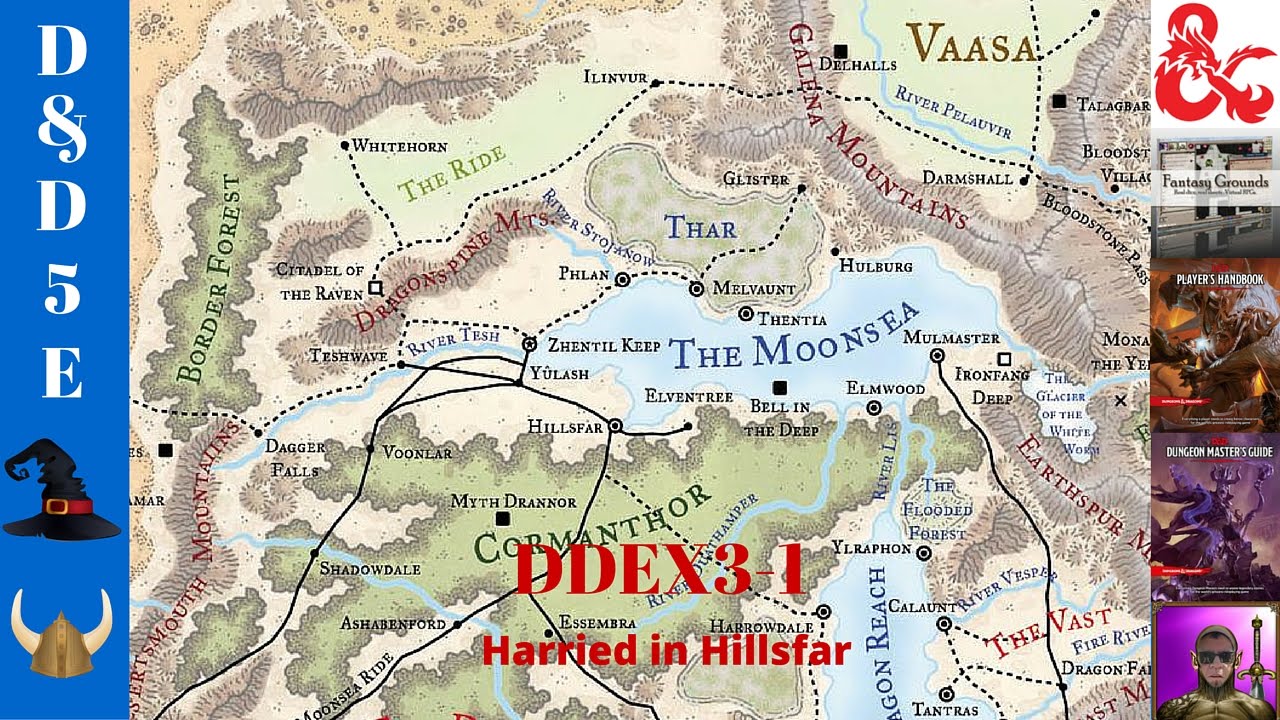 D&D 5E Adventurers League DDEX 3-1 Harried in Hillsfar - 1st group ...