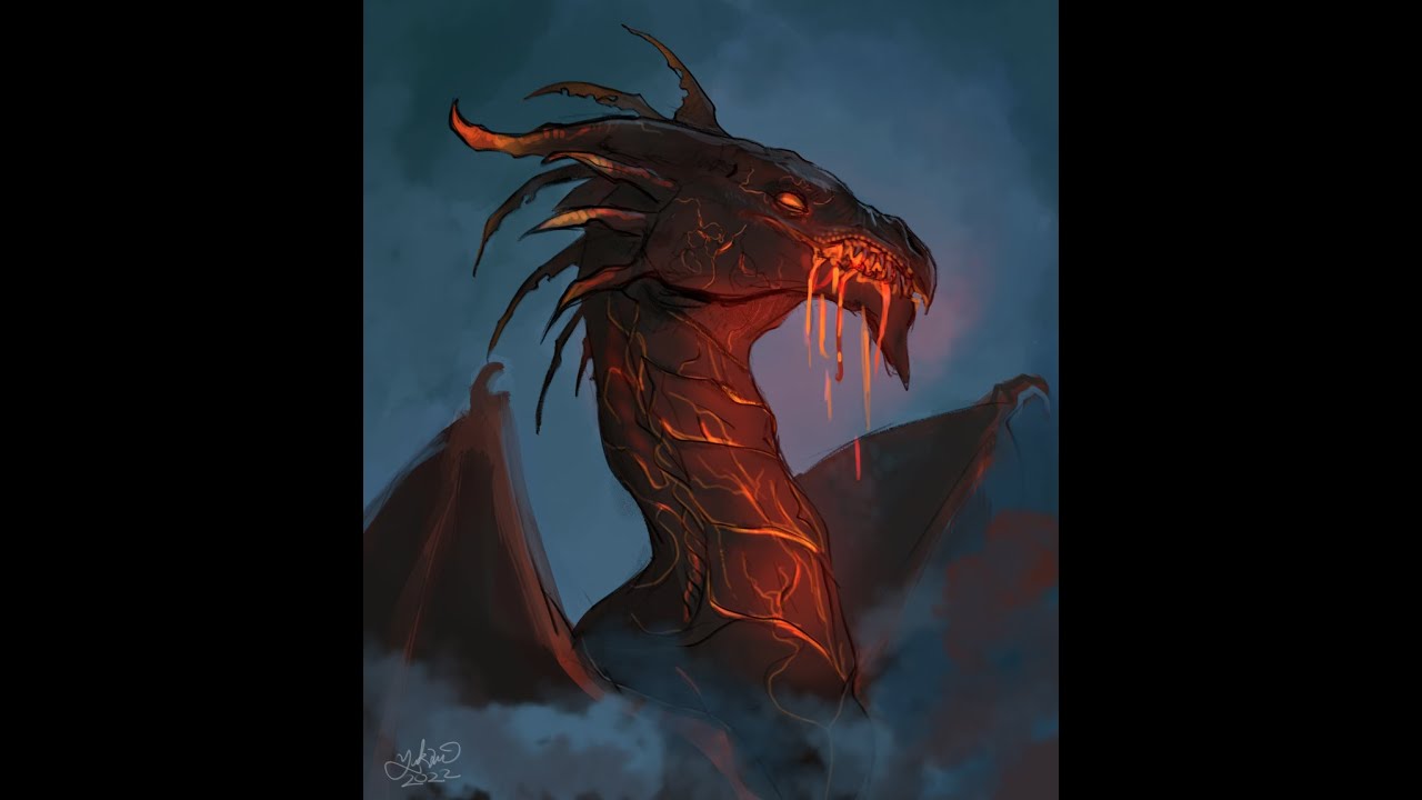 Dragon Speedpaint - YouTube