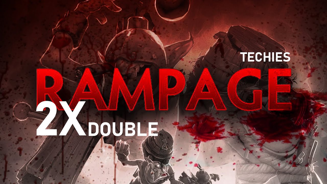 мне мало мало мало тебяя (Techies 2x double Rampage edit) / Dota 2 - YouTube