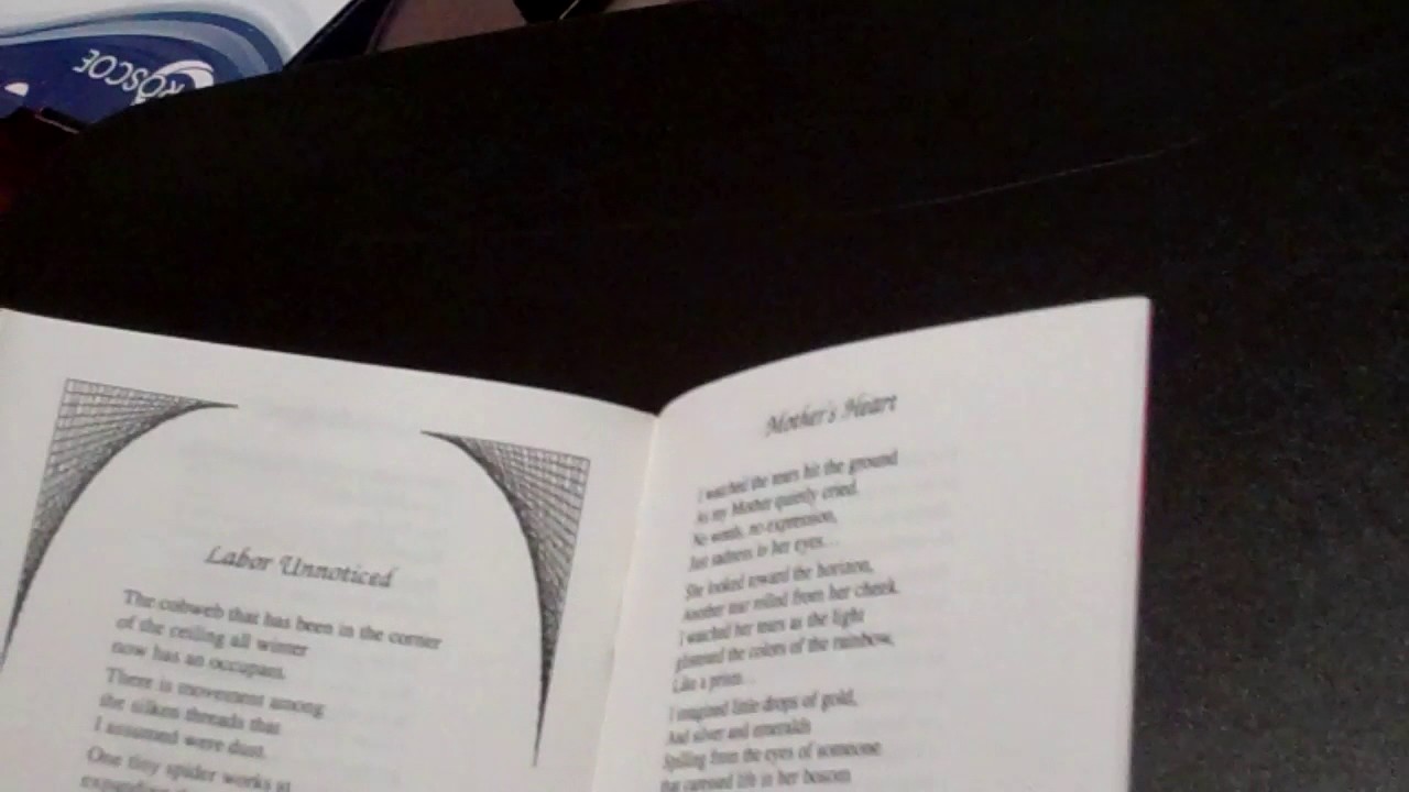 The other requested poem from my first book. - YouTube
