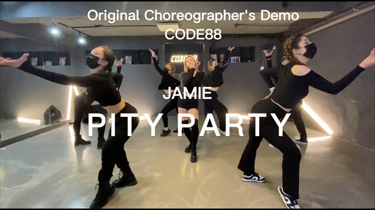 [Choreography CODE88] JAMIE(제이미) ' PITY PARTY ' (Original Demo) - YouTube