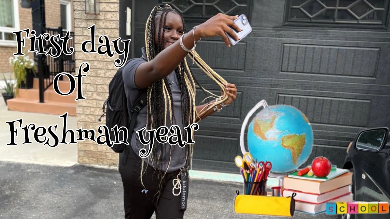 First day of freshman year [ grade 9 ] - YouTube
