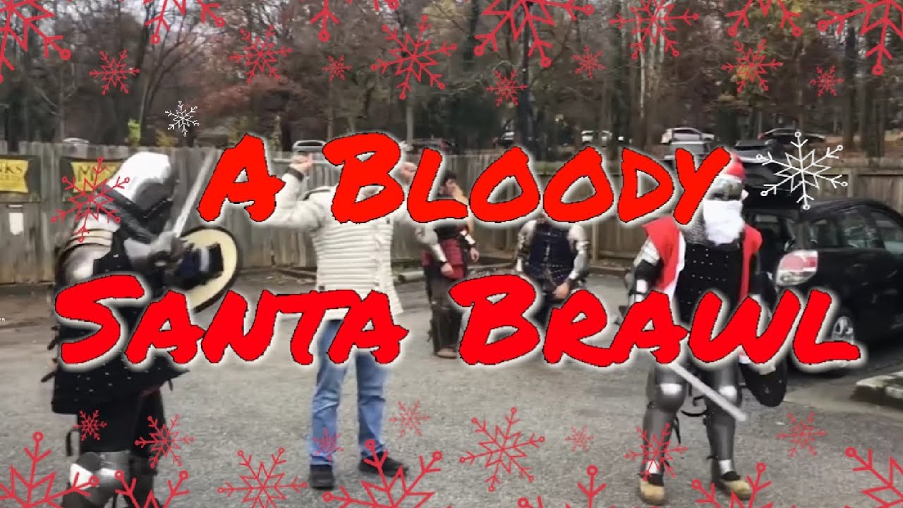 A Bloody Santa Brawl - YouTube
