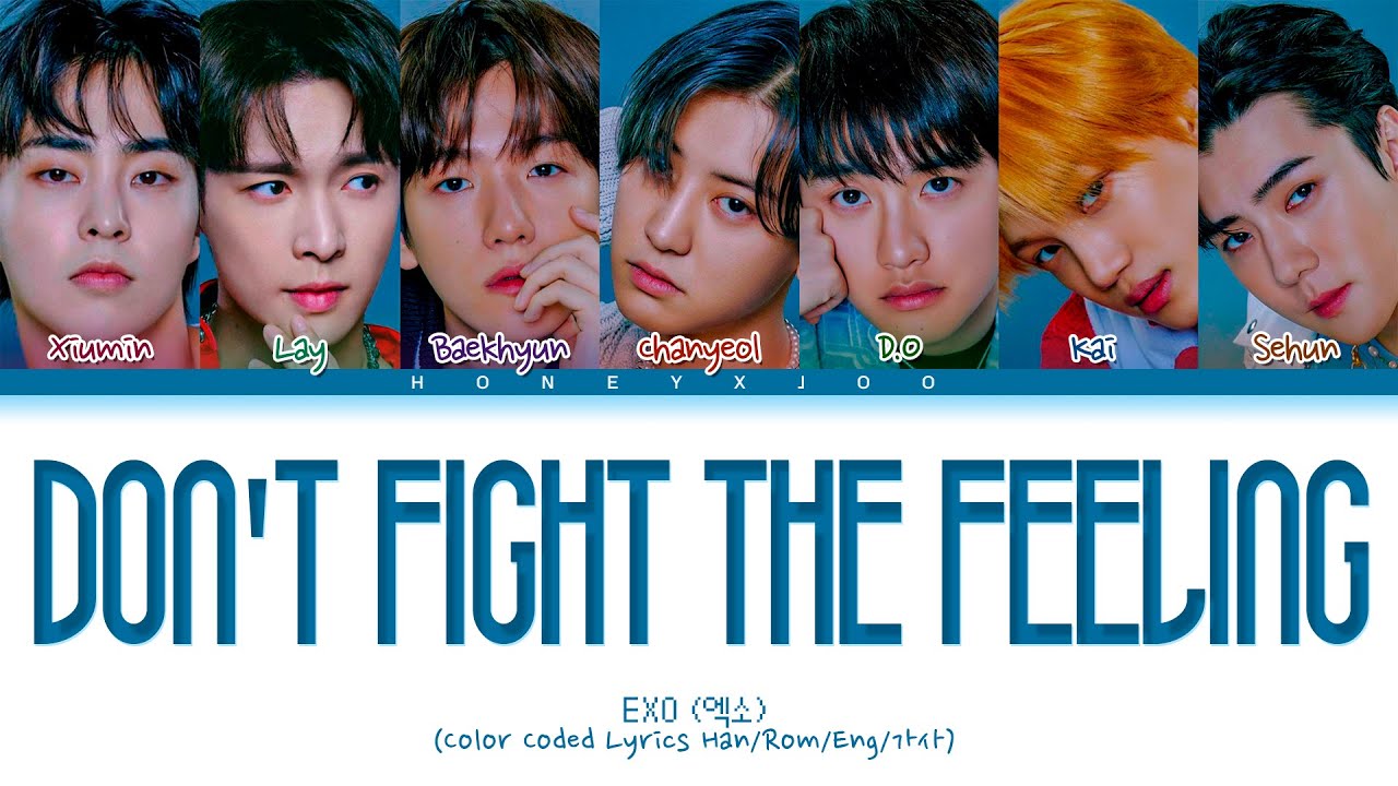 [COLLAB] EXO 'Don't fight the feeling' Lyrics (엑소 Don't fight the ...