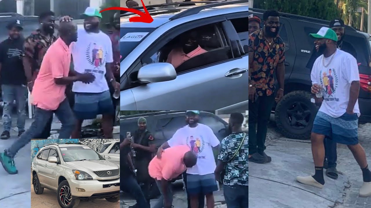 Davido Surprise his Personal Driver as he Splash Millions to Gift him a ...