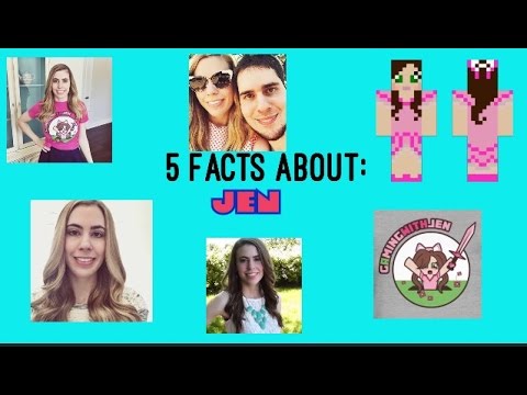 5 Facts About Jen (GamingWithJen) - YouTube