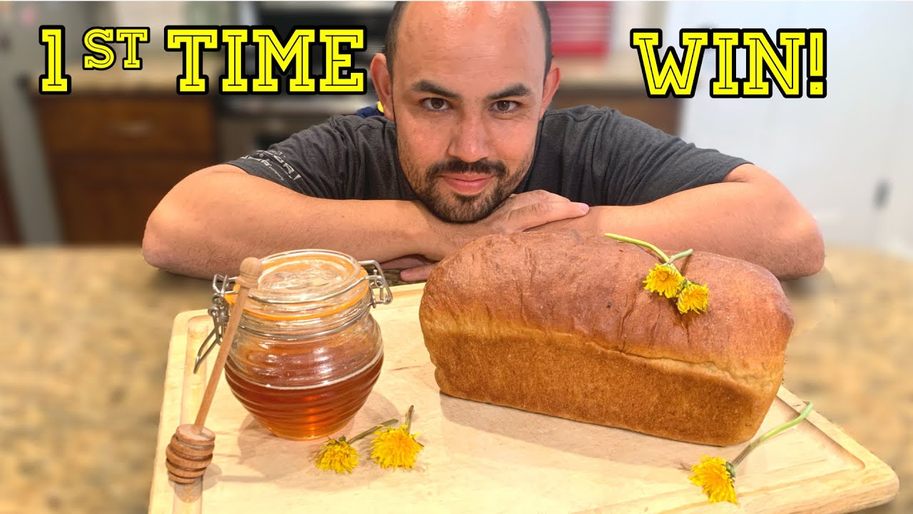 I made my first loaf of dandelion bread! - YouTube