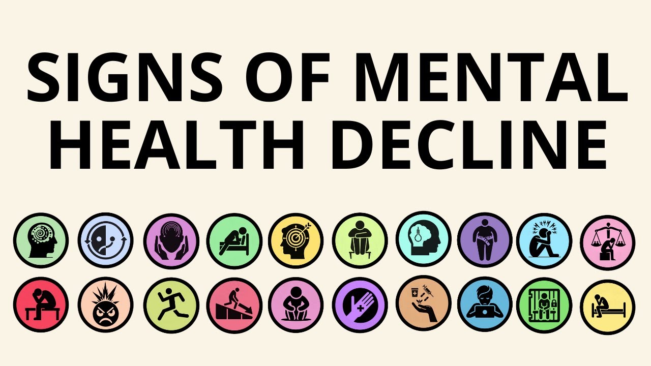 Every Sign of Mental Health Decline in 10 Minutes - YouTube