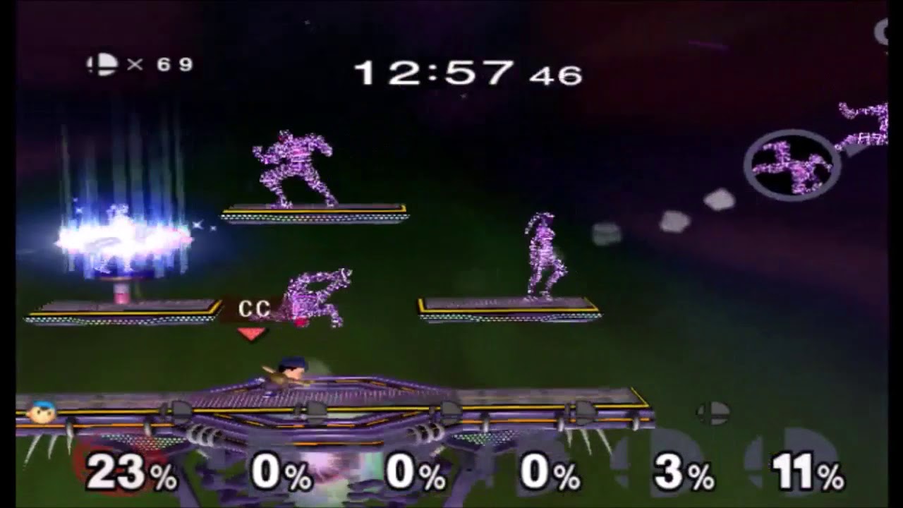 Super Smash Bros. Melee Multi Men Melee; 100-Men and 10-Minute Melee ...