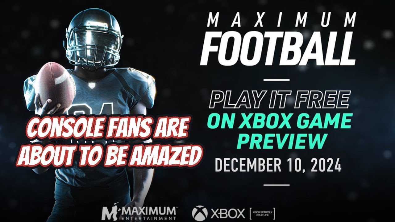 Maximum Football Coming To Consoles Finally This Game About To Take ...