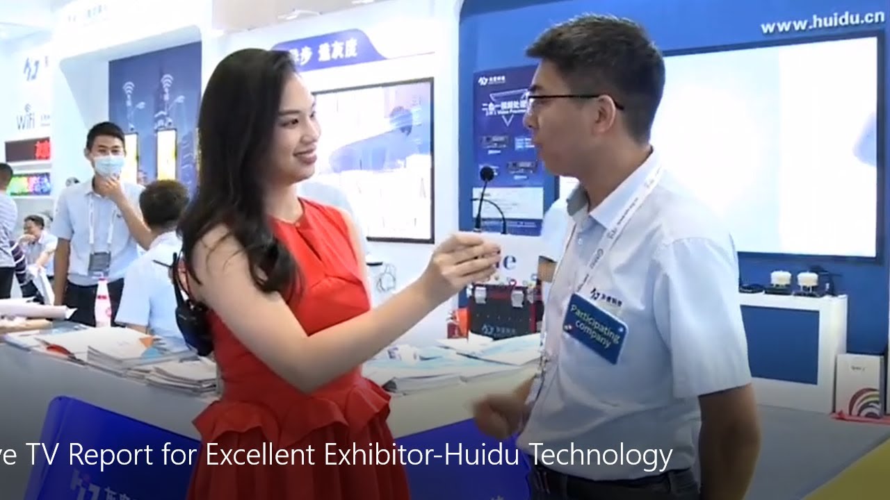 Huidu CEO come to give Live Report in ISLE 2020 LED Expo - Day 3 - YouTube