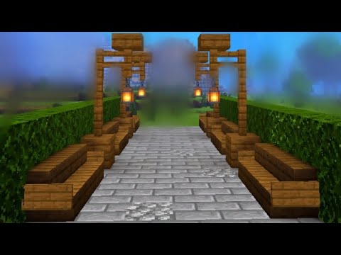 Minecraft:how to build a park - YouTube