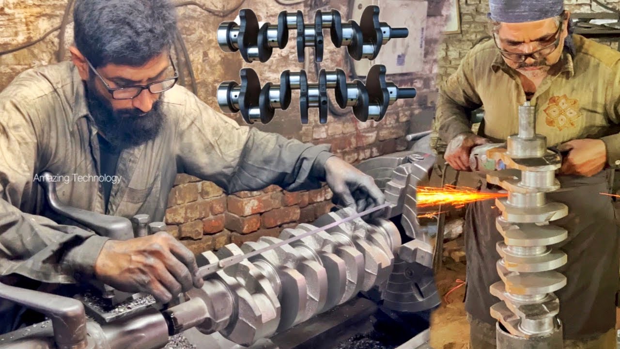 Production of CrankShafat In Factory Complete Process | - YouTube
