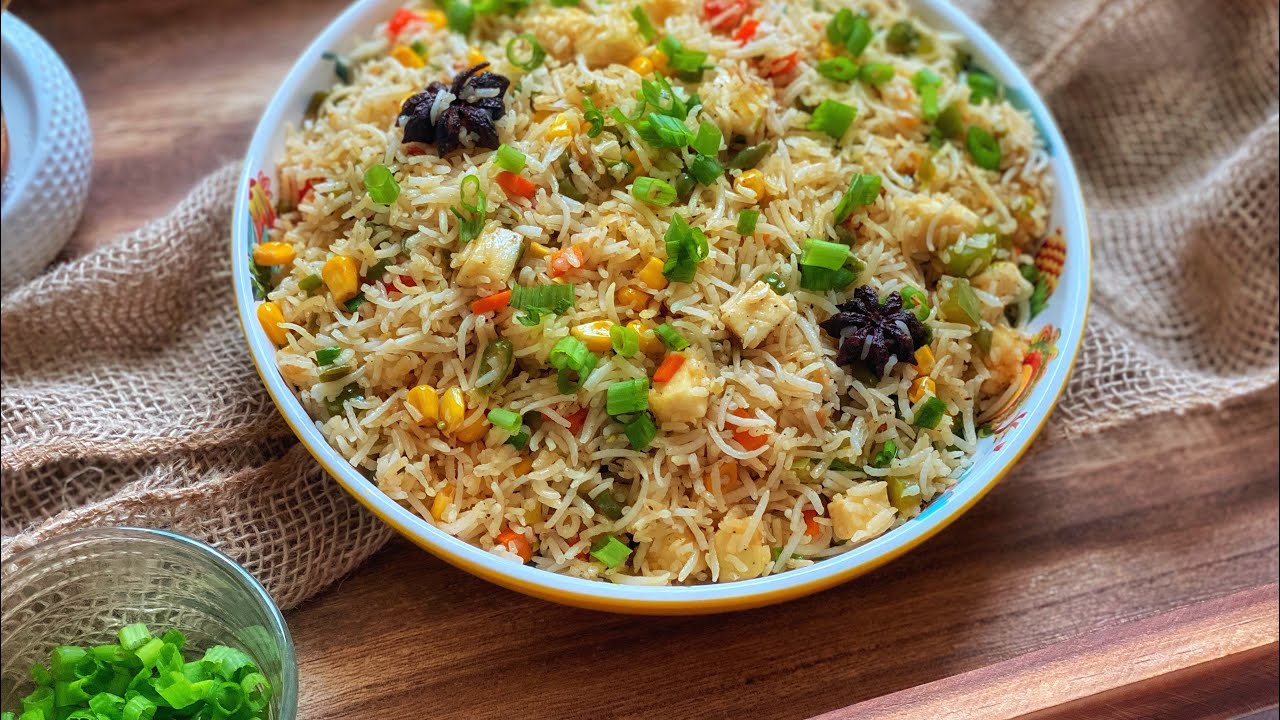VEG FORTUNE RICE/ Easy & quick rice recipe - YouTube