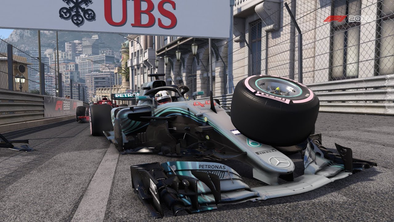 F1 2018 - Crash Compilation #2 (PC HD) [1080p60FPS] - YouTube
