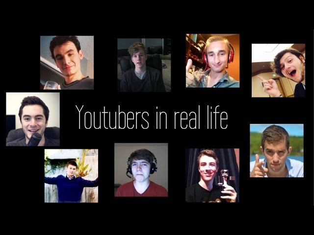 Minecraft Youtubers In Real Life