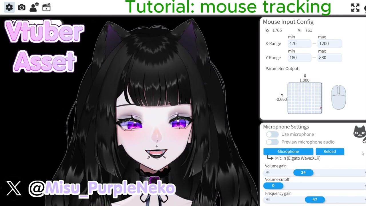 Vtuber Pen Assets with mouse tracking - YouTube