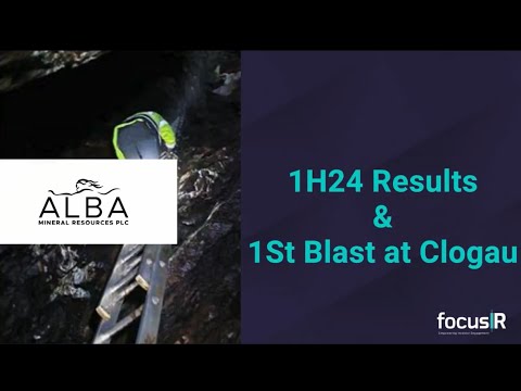 Alba Mineral Resources: 1H24 Results & 1st Blast at Clogau - YouTube