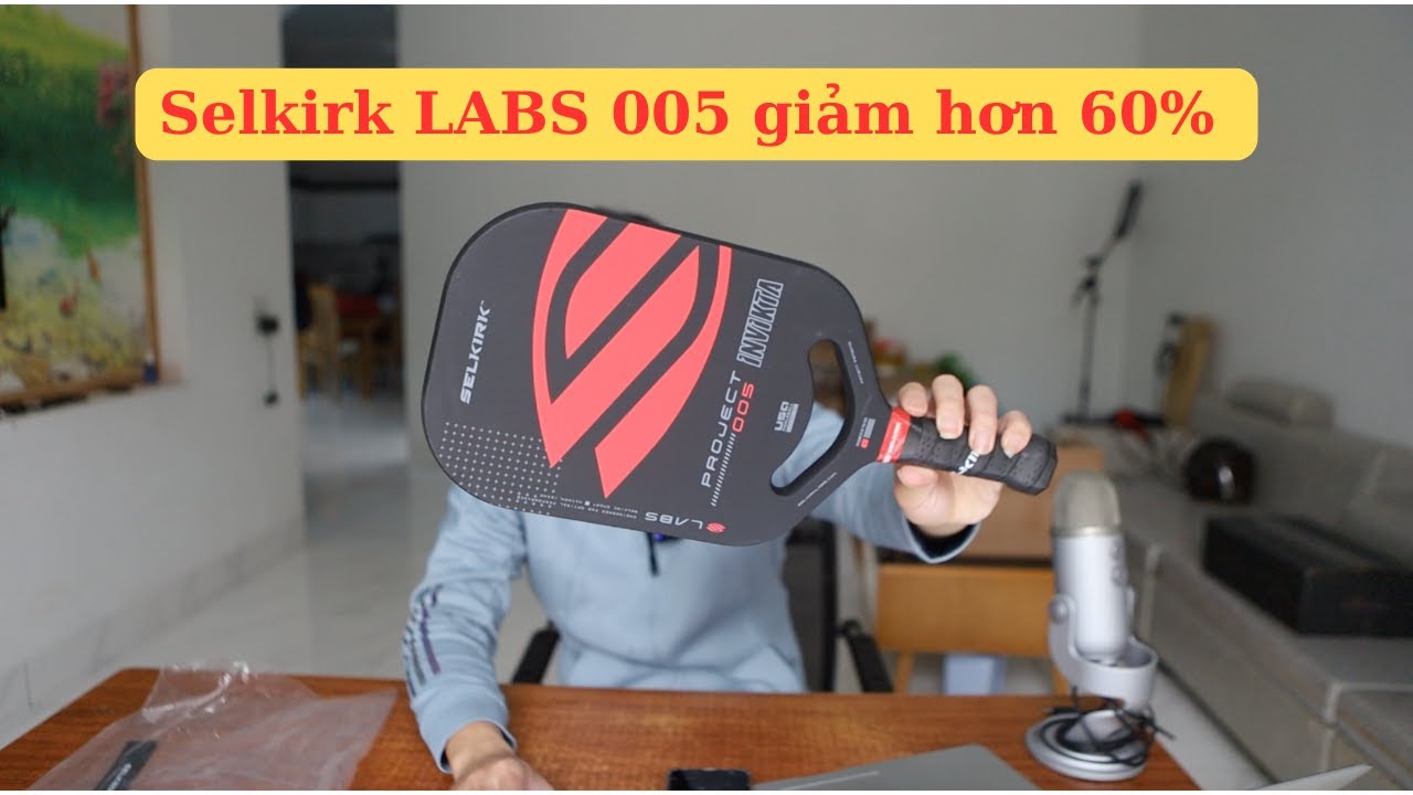 Giá giảm chỉ còn hơn 3 triệu cho Vợt Pickleball Selkirk LABS Project ...