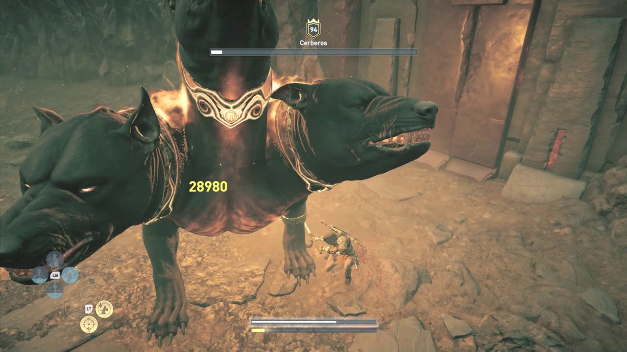 How to quickly Defeat Cerberus Boss in Assassin's creed Odyssey! # ...