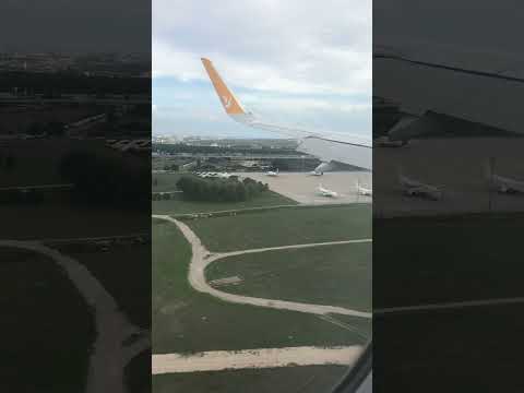 İstanbul Sabiha Gökçen Saw - Antalya Ayt Havalimanına Uçak İniş