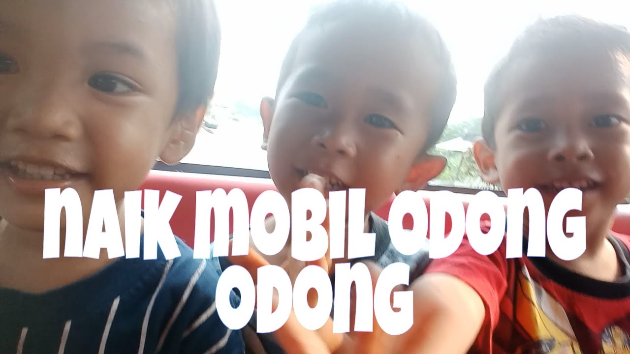 naik mobil odong odong atau mobil Dora ketiduran sampe kejedot - YouTube