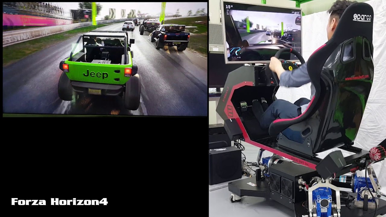 Forza Horizon 4 Motion Simulator - YouTube